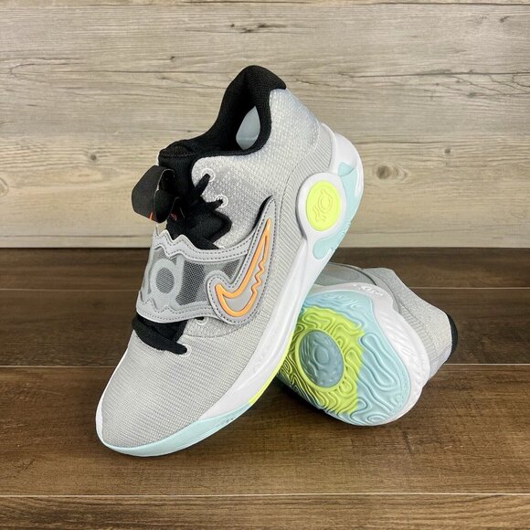 Nike | Shoes | Nike Kd Trey 5x Wolf Grey Mens Size 3 White Barely Volt ...